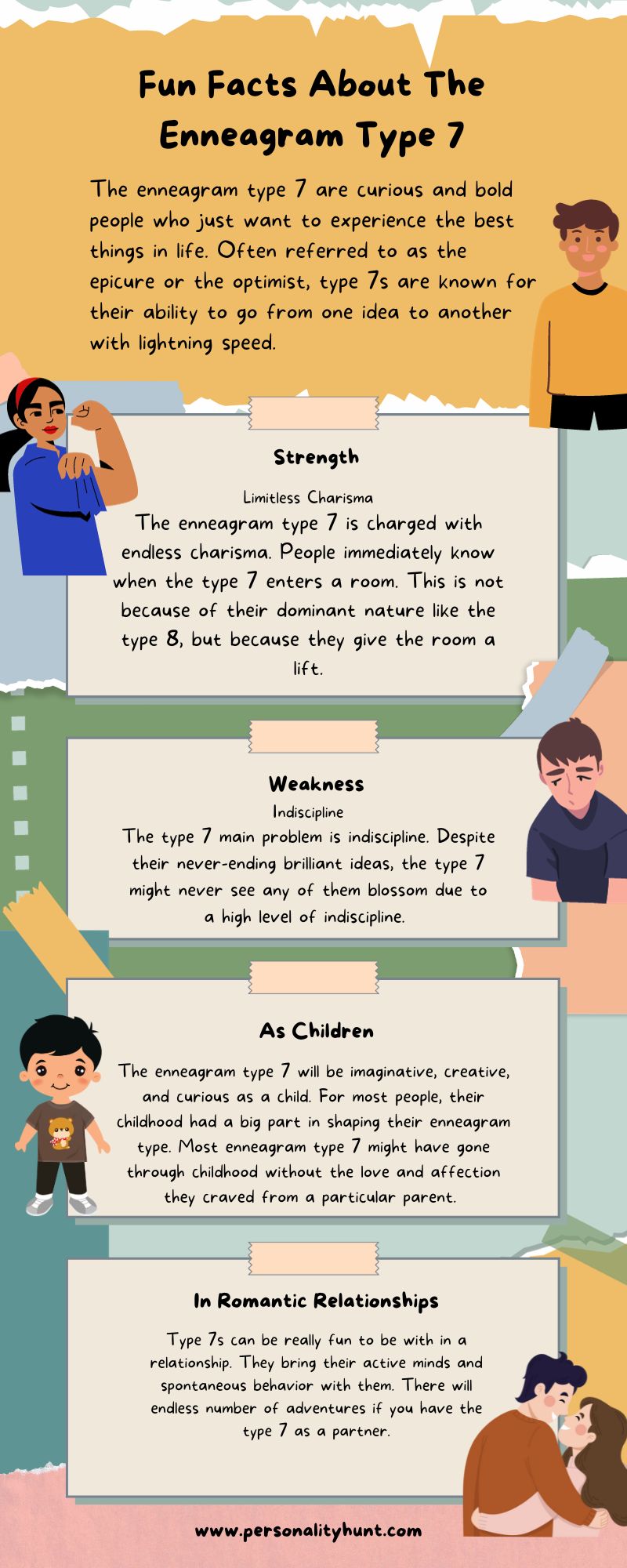 Enneagram Type 7- The Pleasure Seeker | Personality Hunt